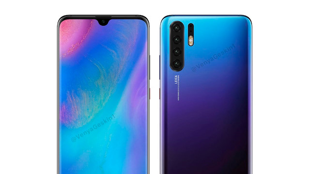 Huawei P30 ortaya çıktı! İşte P30'un son tasarımı ve bomba özellikleri!
