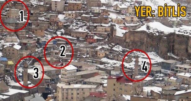 Bitlis'teki beşinci minare nerede?